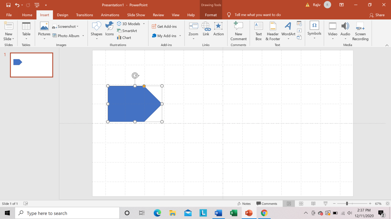 SMART Goals Process Flow Diagram - Career Growth